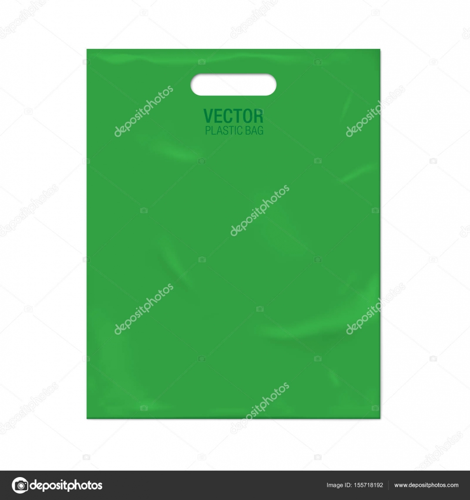 Vector plastic bag template Stock Vector Image by ©topicha #155718192