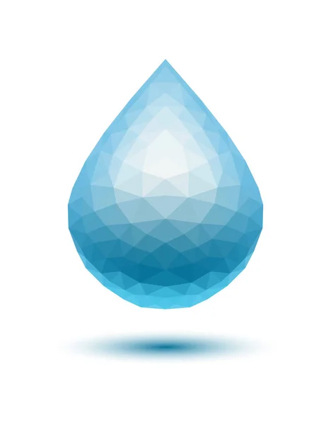 100,000 Polygonal water drop logo Vector Images | Depositphotos