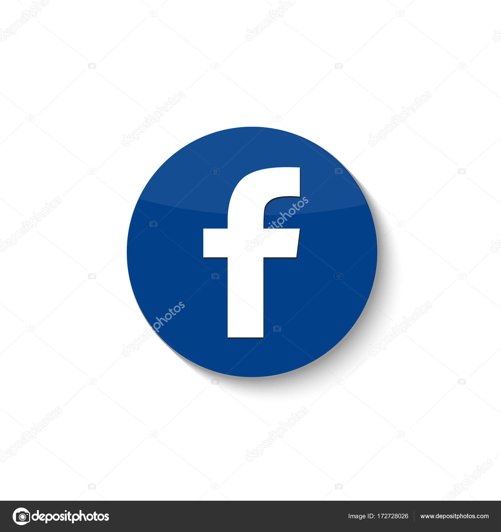 Bouton Logo Facebook Pour Site Web