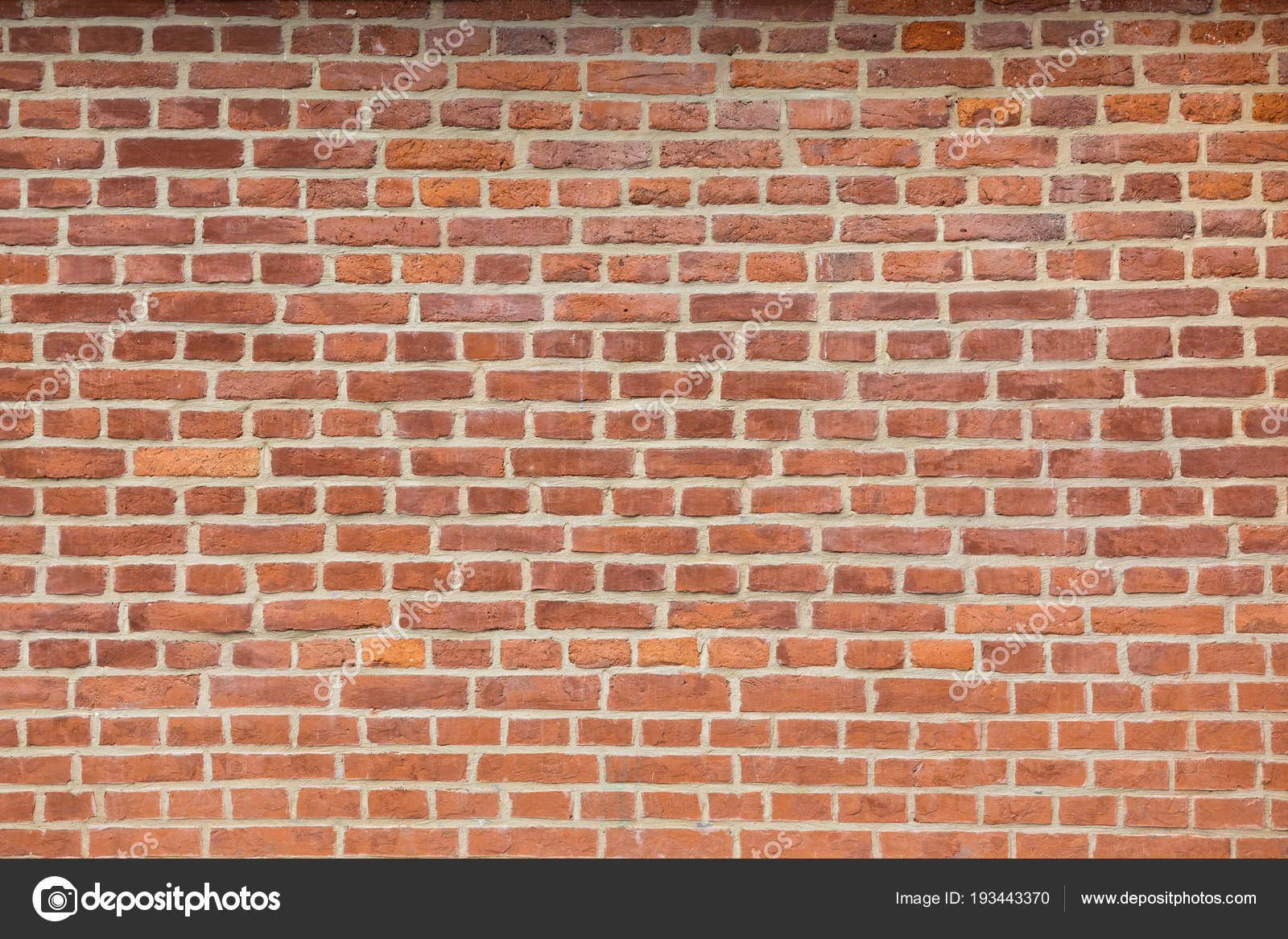 Texture D'une Seule Brique Rouge