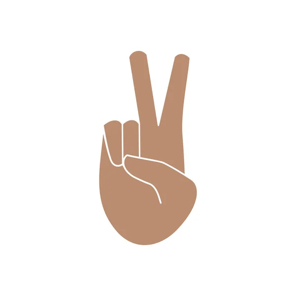 V finger sign Stock Vectors, Royalty Free V finger sign Illustrations ...