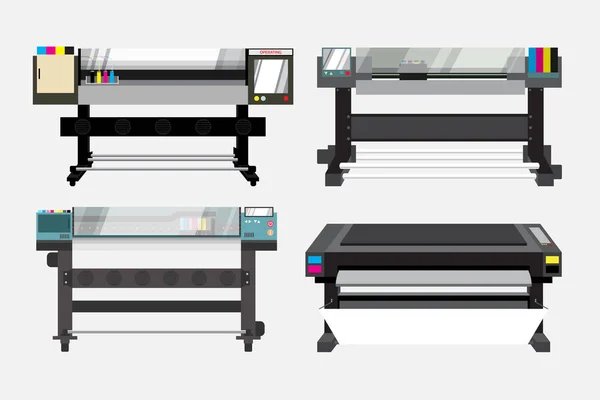 Screen printing machine Vector Art Stock Images | Depositphotos