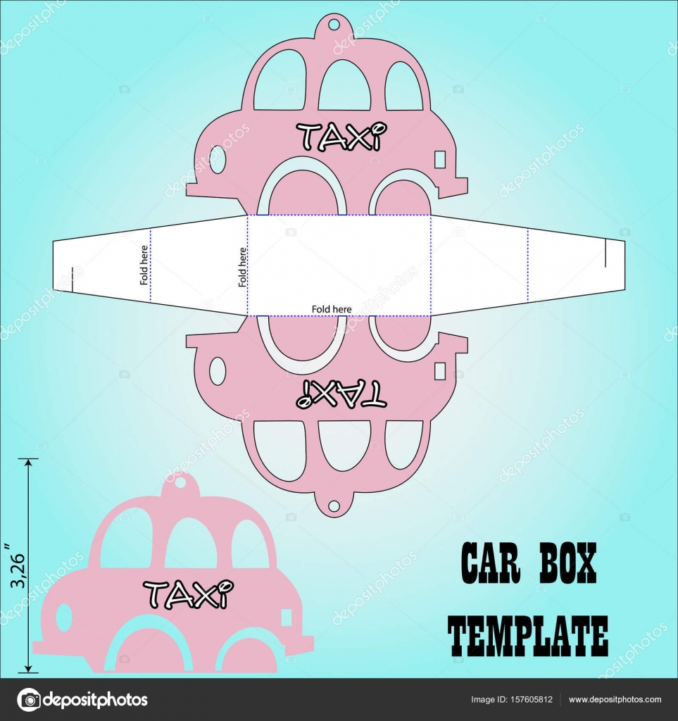 Cut car box template Stock Vector Image by ©slavic.speianu@gmail.com ...