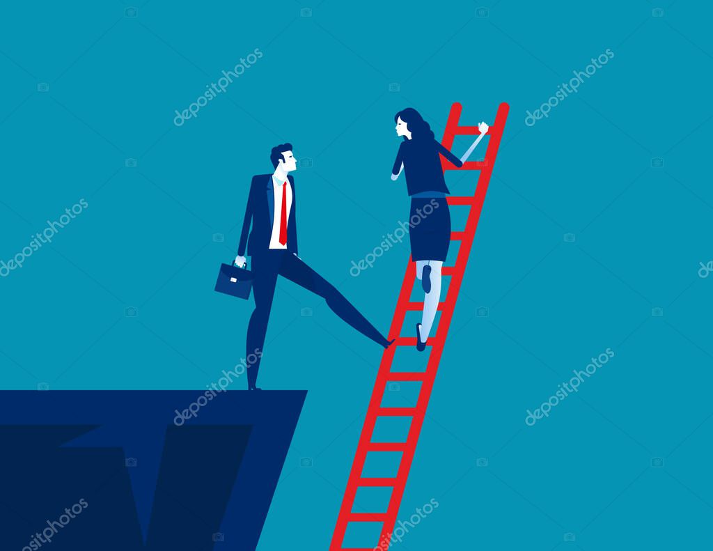 La competencia no ética del negocio. Concepto negocio competitivo ...