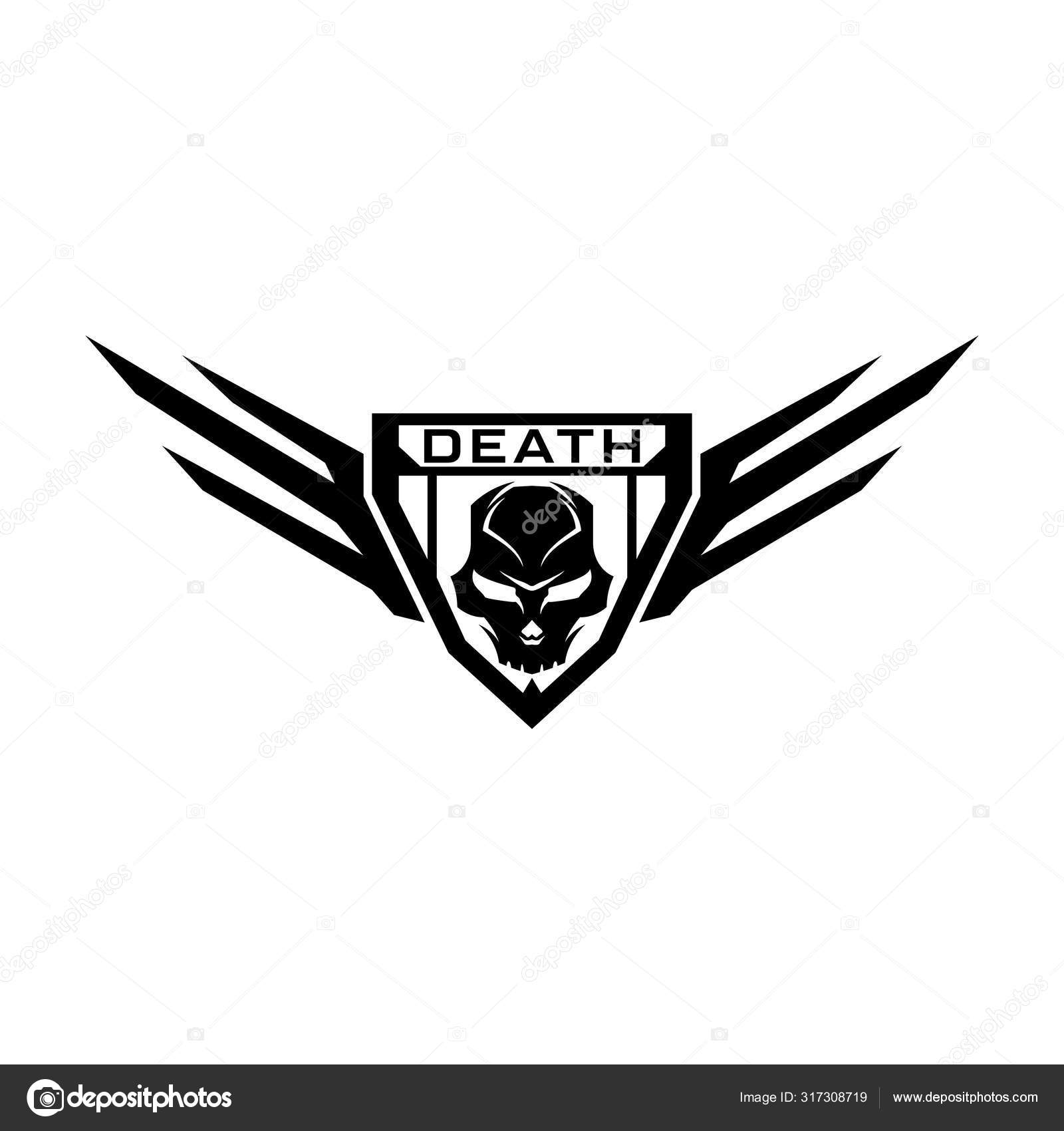 Skull And Wings Logo
