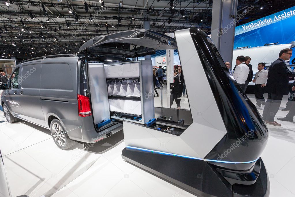 Mercedes Benz automatic loading system – Stock Editorial Photo ...