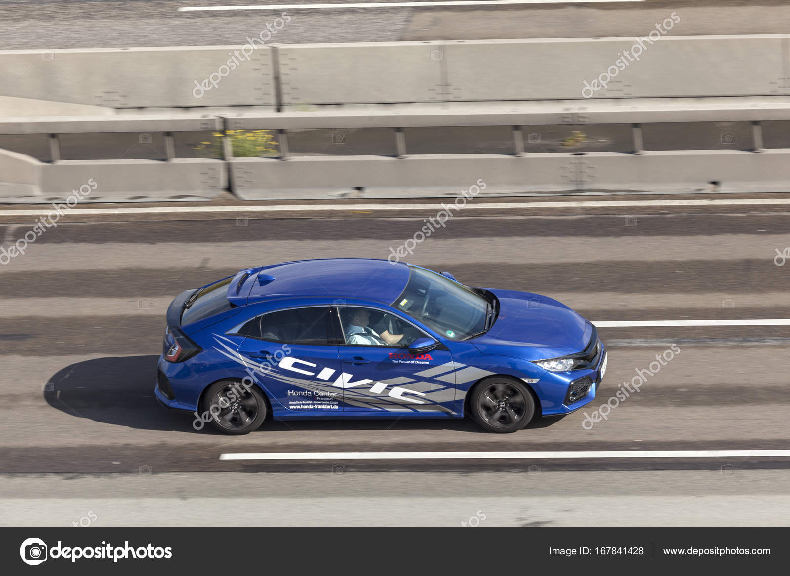 New Honda Civic on the highway – Stock Editorial Photo © philipus ...