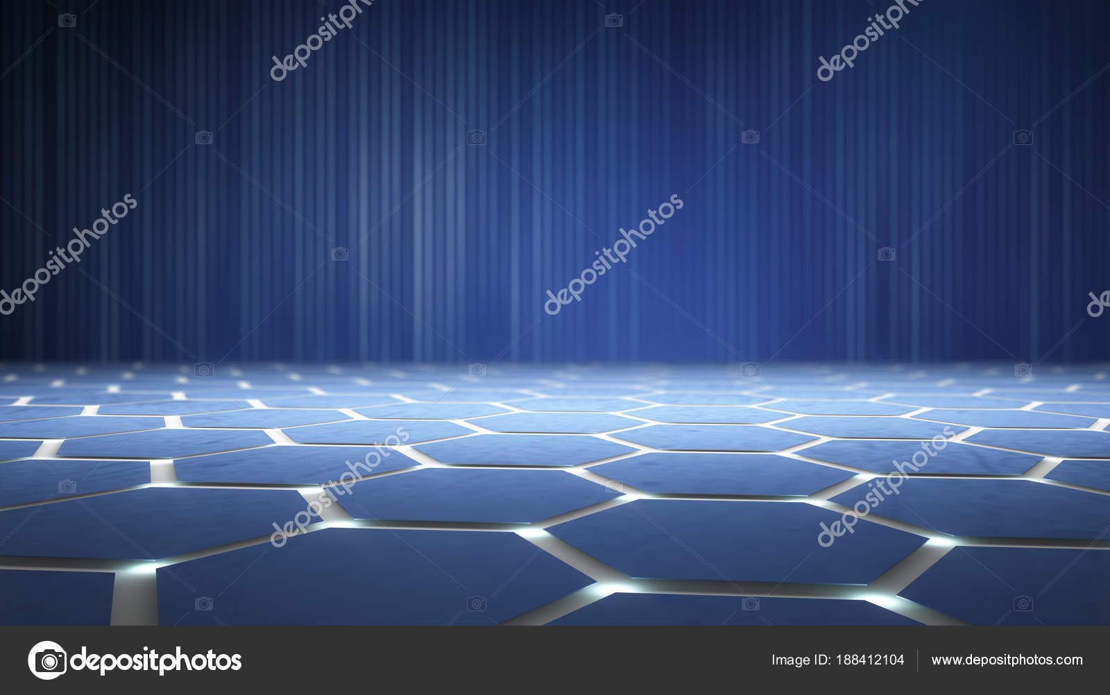 Atomic structure nanotechnology background in technology concept Stock ...