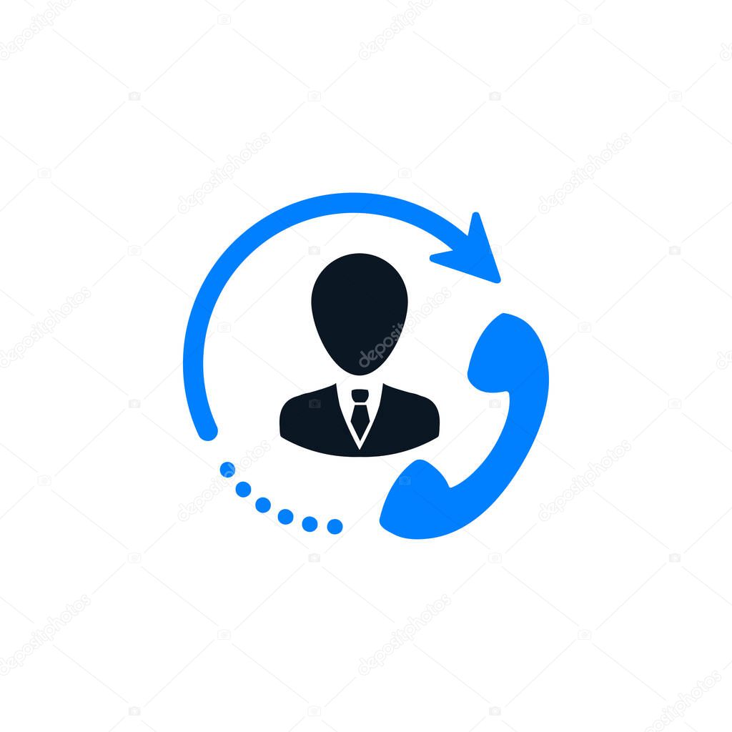 Icono de atenci n al cliente, Icono de servicio al cliente para ...