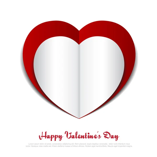 Abstract Red Heart paper background. Stock Vector by ©kanate 19058339