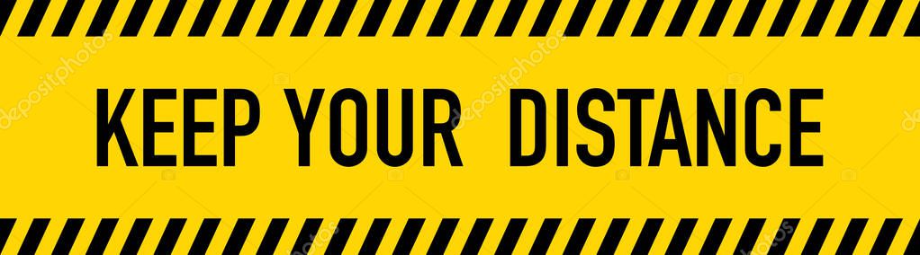 364 Keep distance logo Vector Images | Depositphotos
