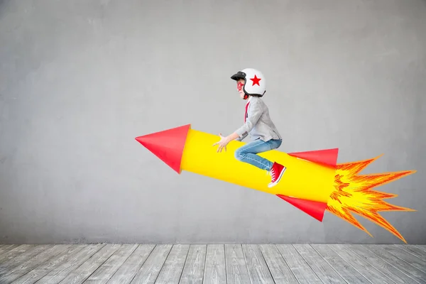 Kid rocket Stock Photos, Royalty Free Kid rocket Images | Depositphotos