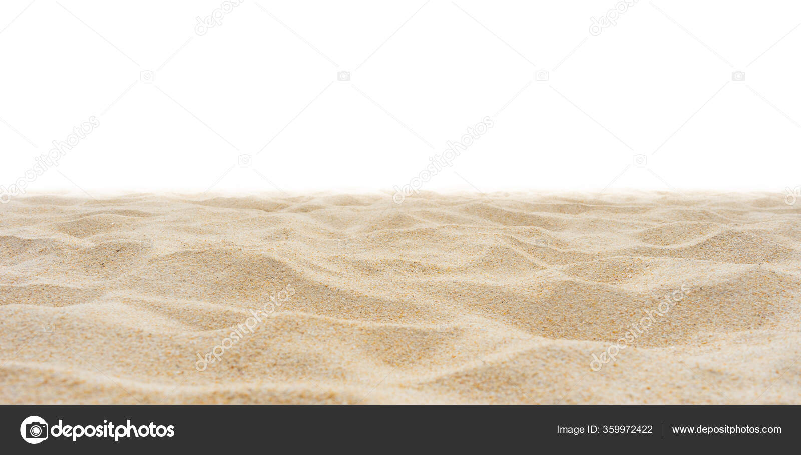 Nature Beach Sand White Background — Stock Photo © buddee #359972422