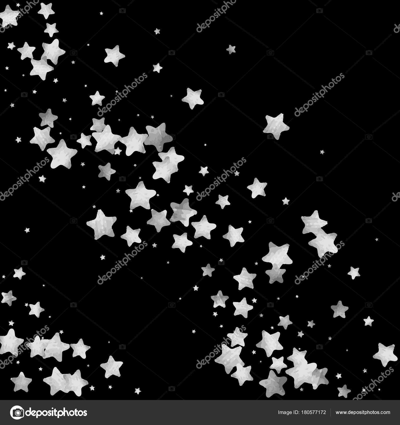 Silver star confetti. Stock Vector Image by ©ExoticVector #180577172