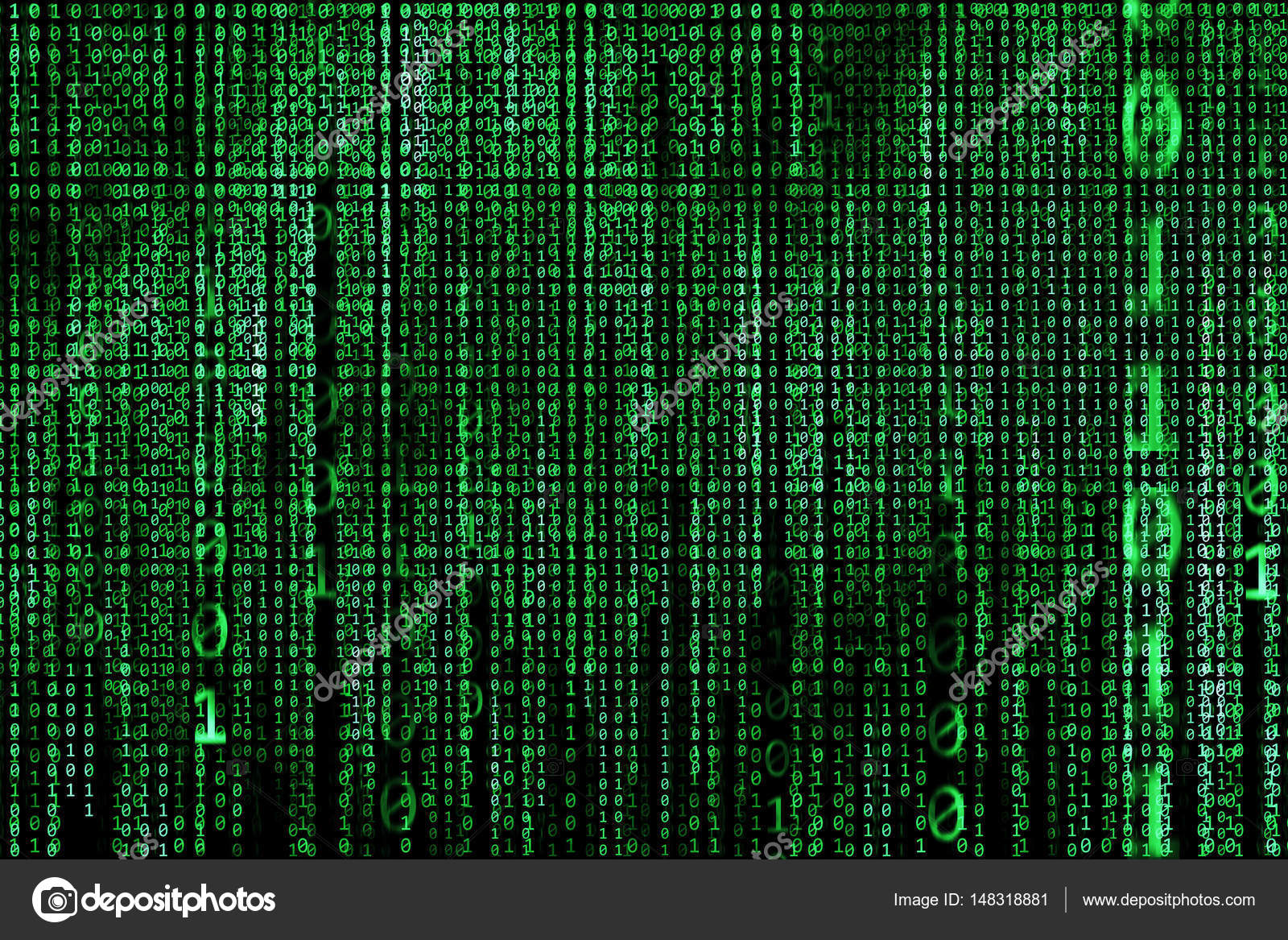 Computer Code Green