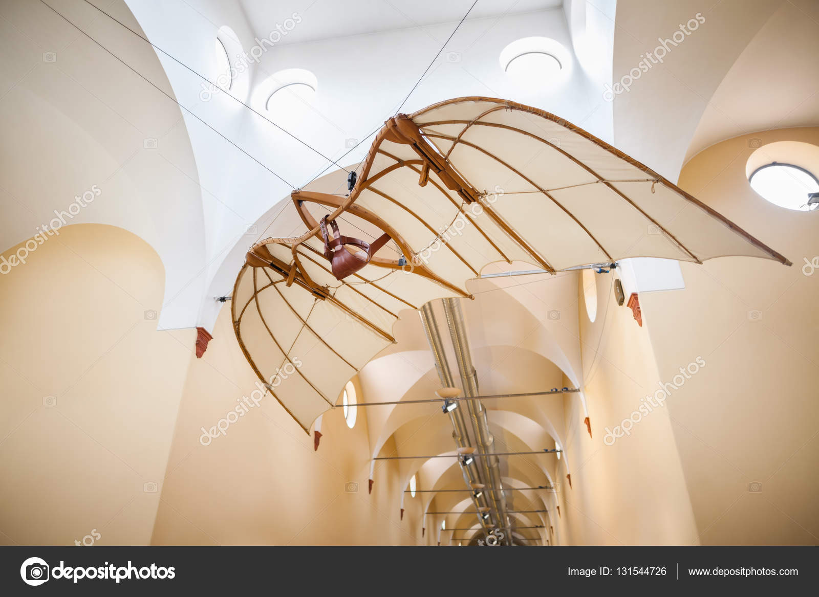 Flying machine models — Stock Editorial Photo © Gladkov #131544726