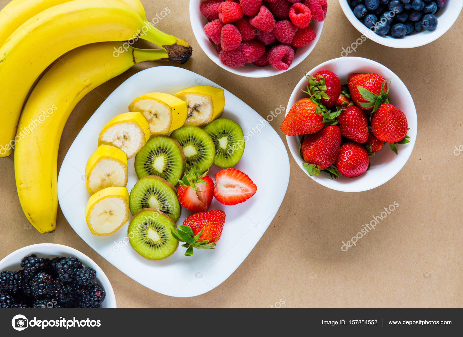 Appetizing set of fresh fruits and ripe berries Stock Photo by ©alabn ...