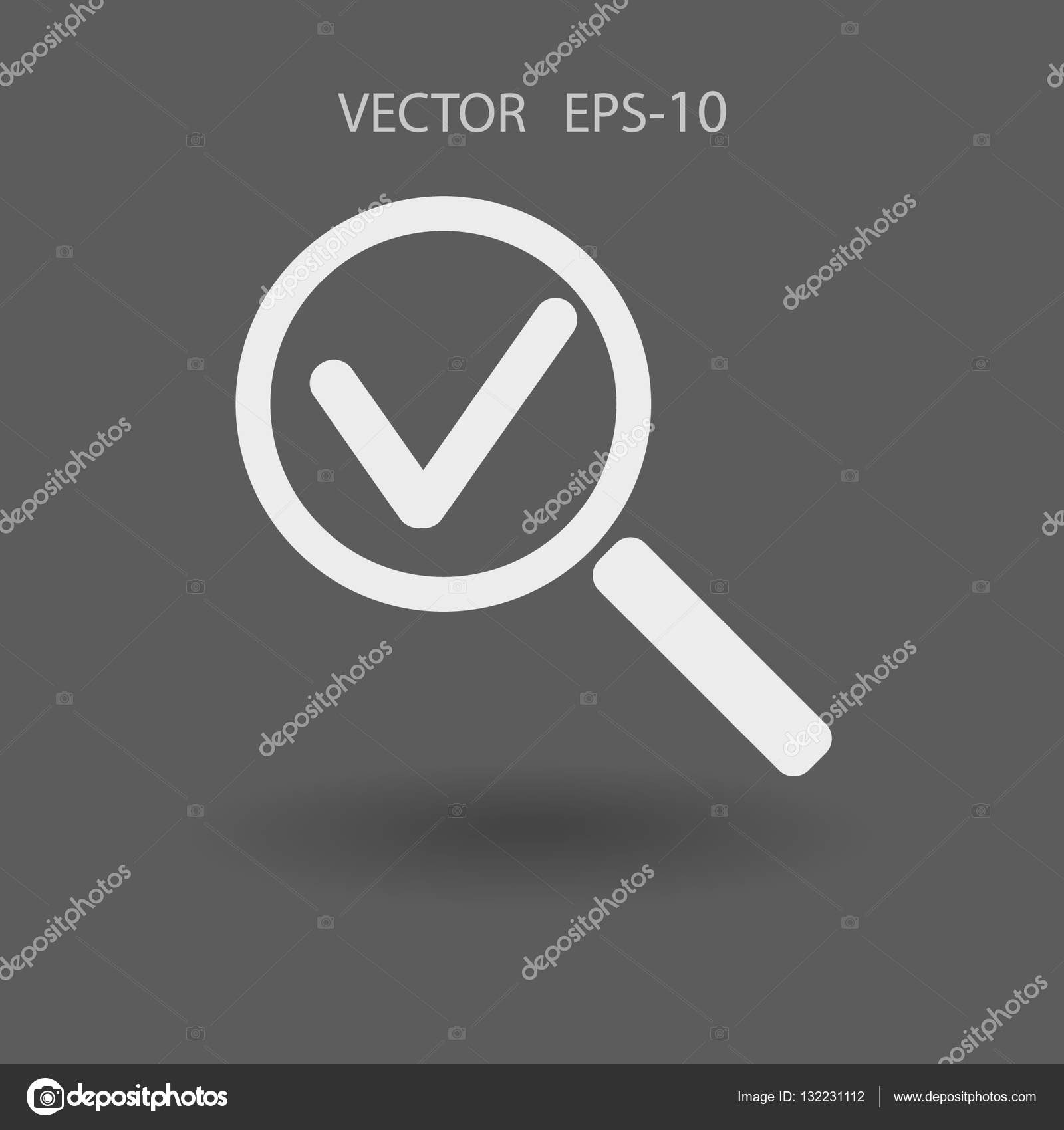 Zoom icon. vector illustration Stock Vector by ©ArchManStocker 132231112