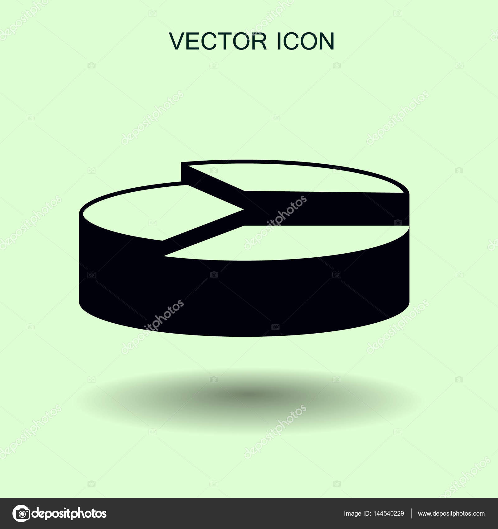 The diagram - a visual aid vector illustration Stock Vector Image by ...