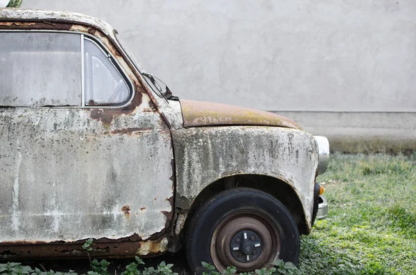 Side view of red old rusty car – Stock Editorial Photo © lolik4ever ...