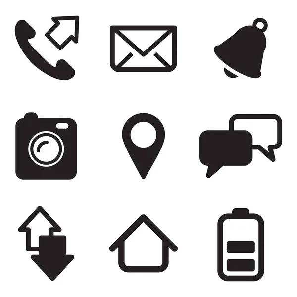 Mail icons set - Simplus series — Stock Vector © frbird #13258645