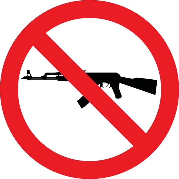 No weapons signs — Stock Vector © humpkin #12879383