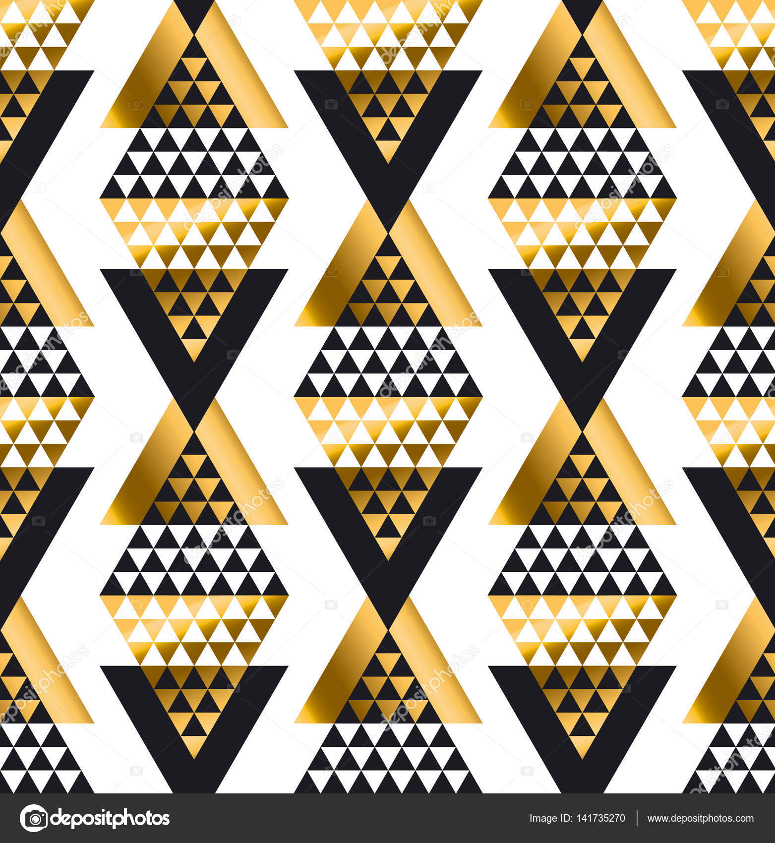 Tribal Triangle Pattern