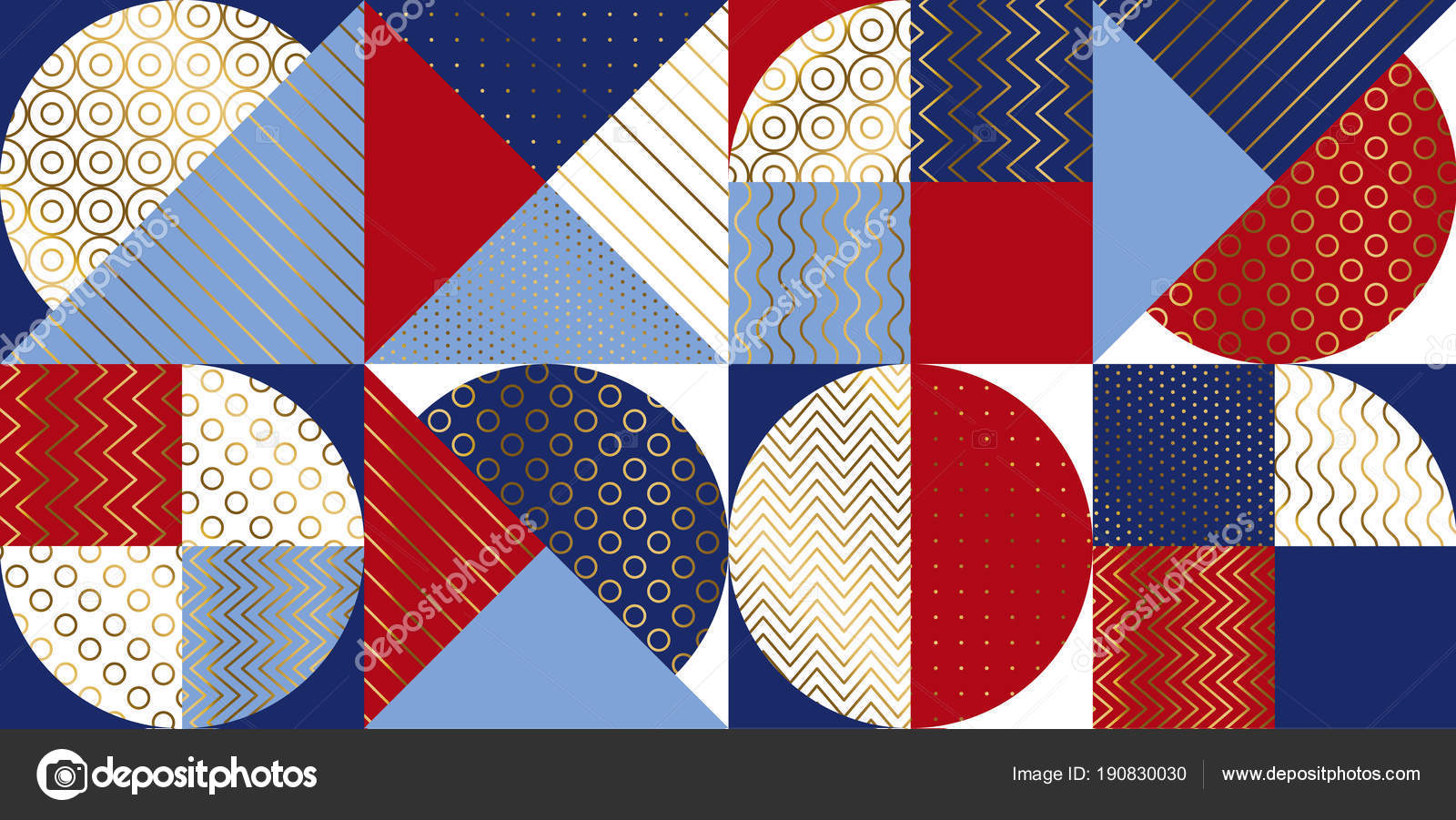 Summer Marine geometric pattern. Stock Vector Image by ©Galyna #190830030