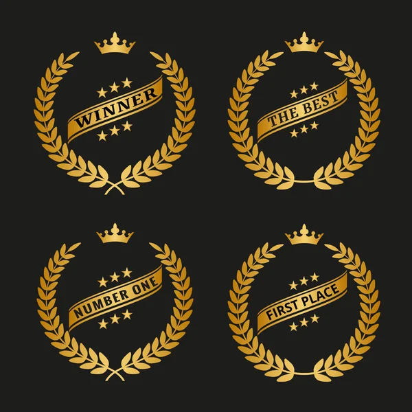 Couronne laurier Vector Art Stock Images | Depositphotos