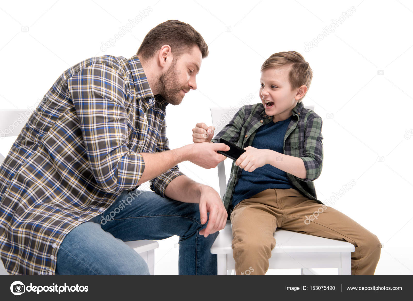 Father and son having conflict Stock Photo by ©ZaraMuzafarova 153075490