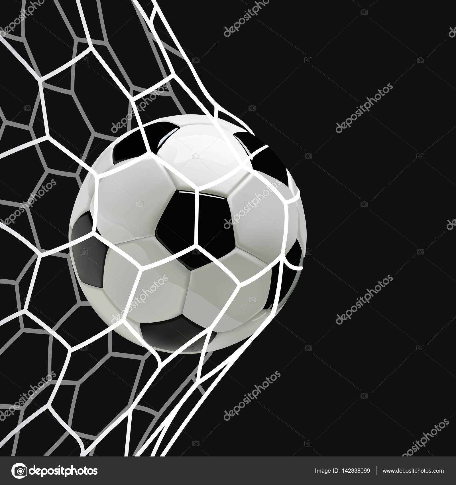 Um Vetor De Bola De Futebol Ou Ilustração Colorida Em Preto E🕥 ... Um Vetor De Bola De Futebol Ou Ilustração Colorida Em Preto E🕥 ...