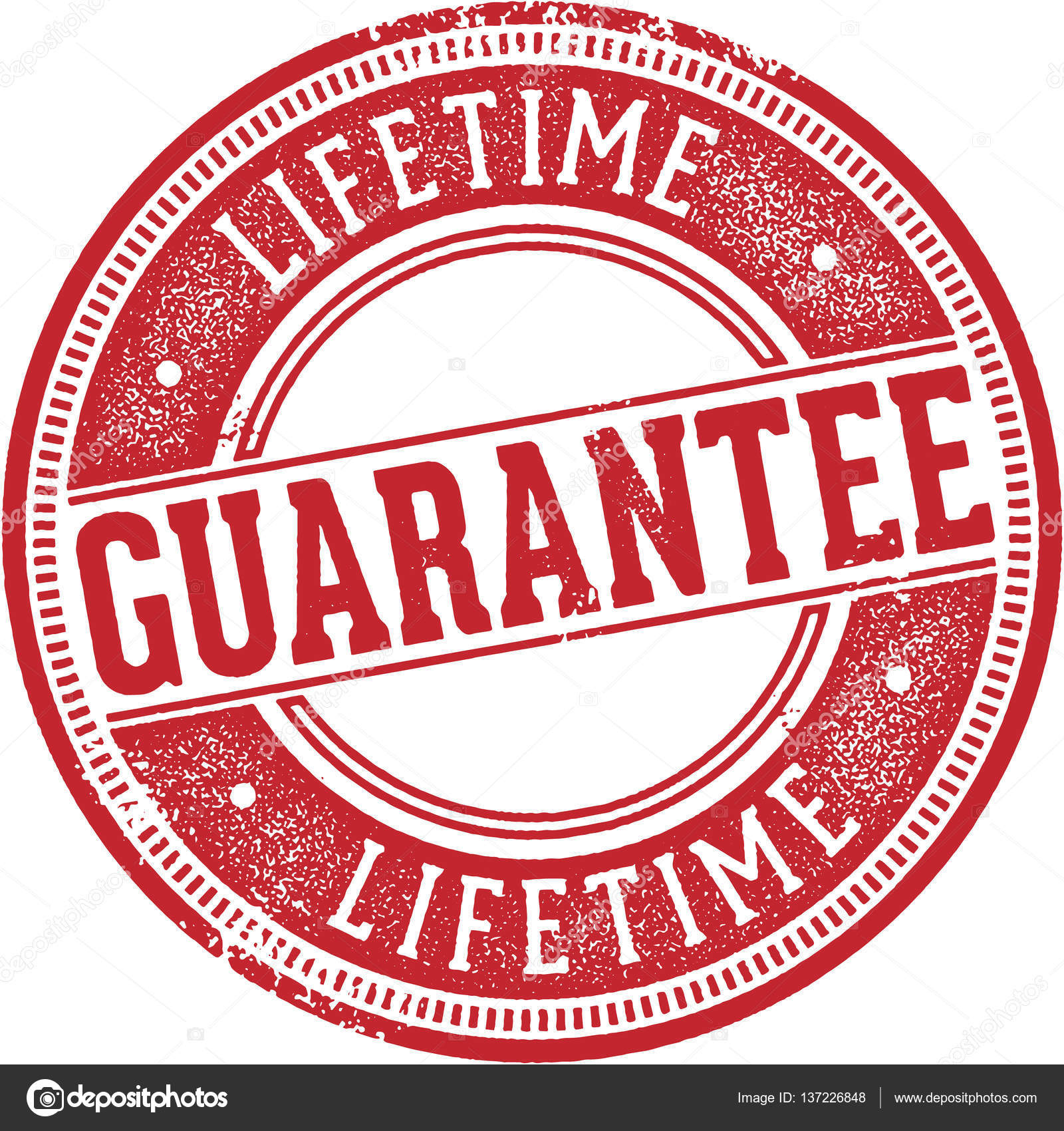 Lifetime Warranty Stamp