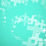 Abstract background created with plus sign. Stock Vector Image by ...