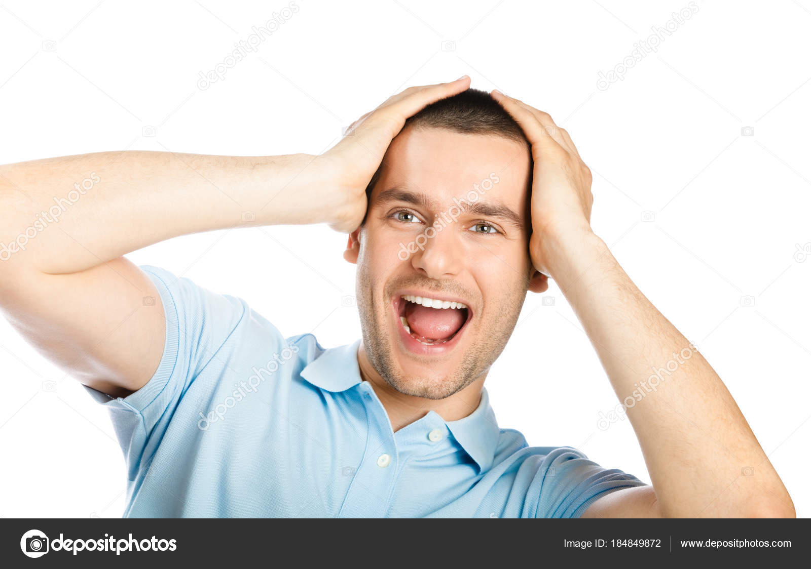 Surprised Happy Person