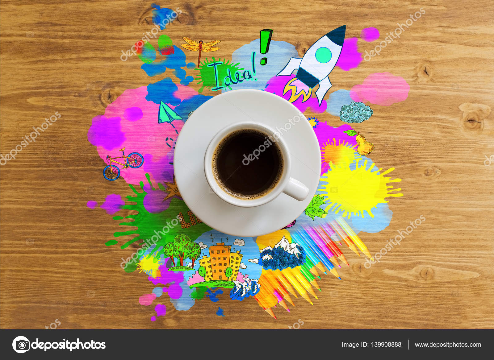 Creative start up ideas — Stock Photo © peshkova #139908888