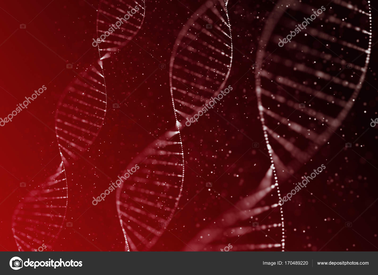 Red Dna Wallpaper