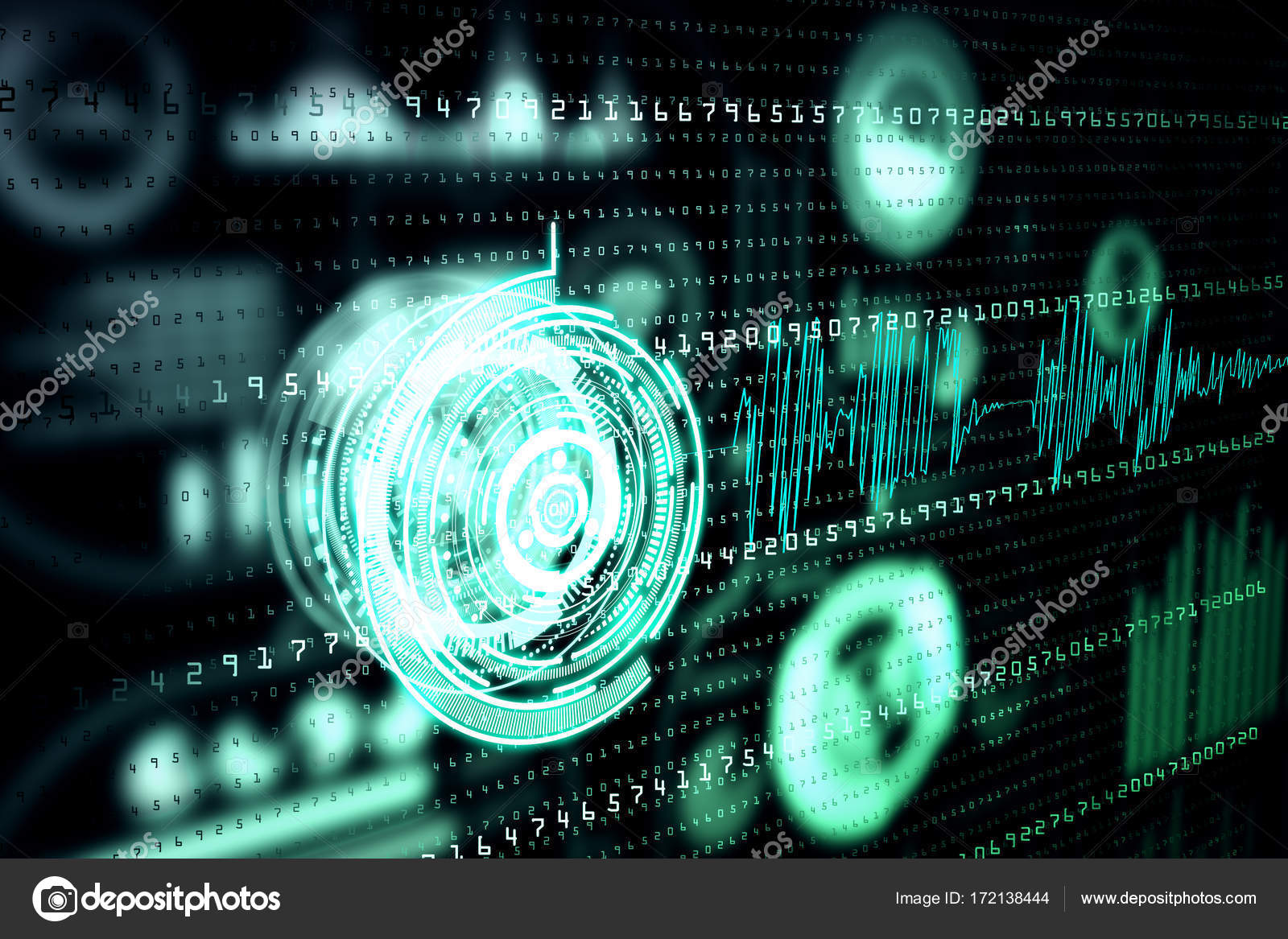 Digital interface background Stock Photo by ©peshkova 172138444