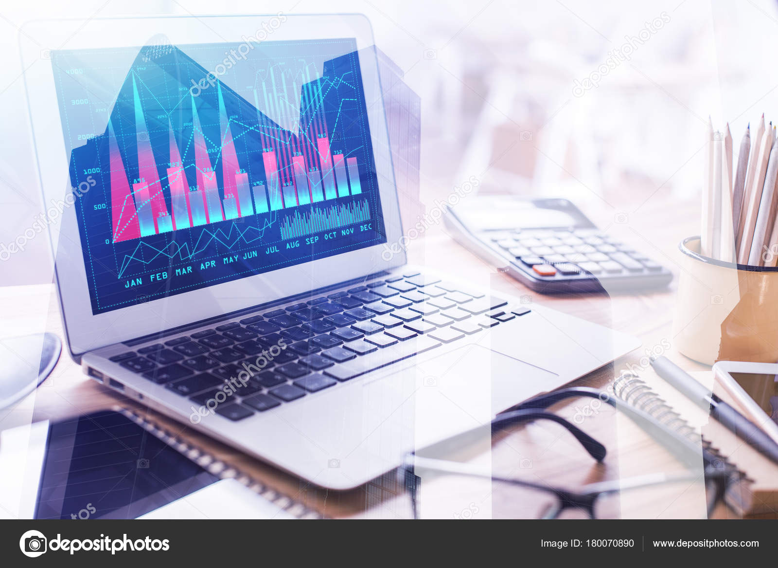 Accounting and project concept Stock Photo by ©peshkova 180070890