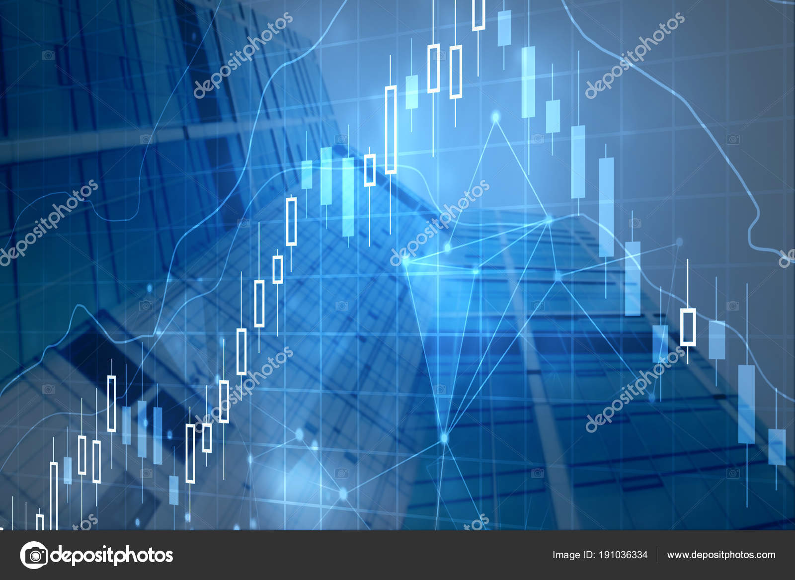 Forex chart backdrop Stock Photo by ©peshkova 191036334