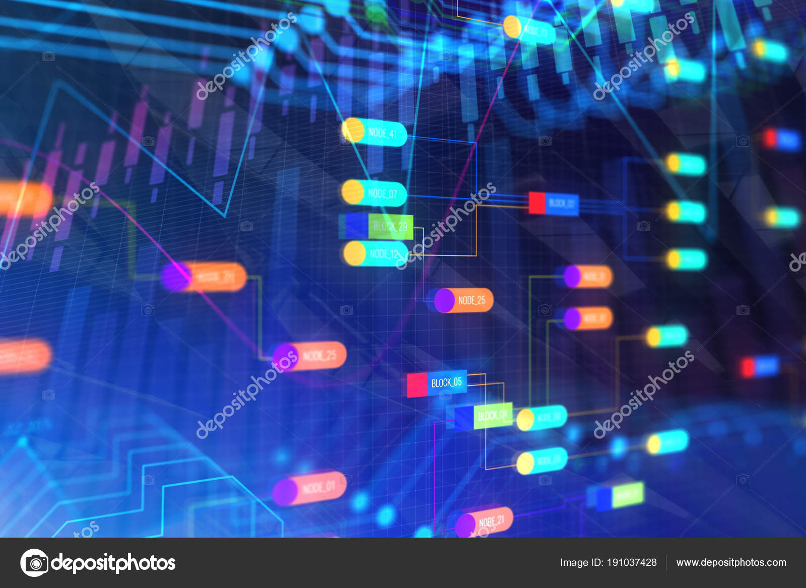 Colorful node background Stock Photo by ©peshkova 191037428