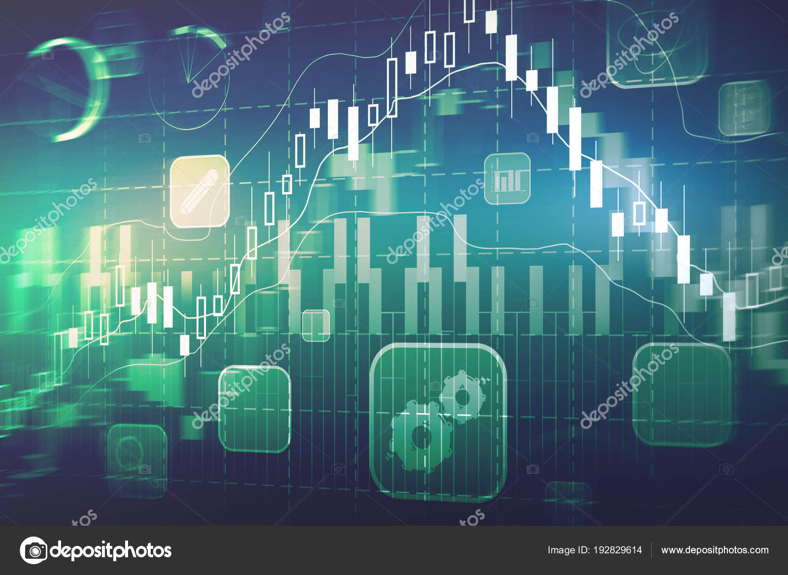 Creative forex chart background Stock Photo by ©peshkova 192829614
