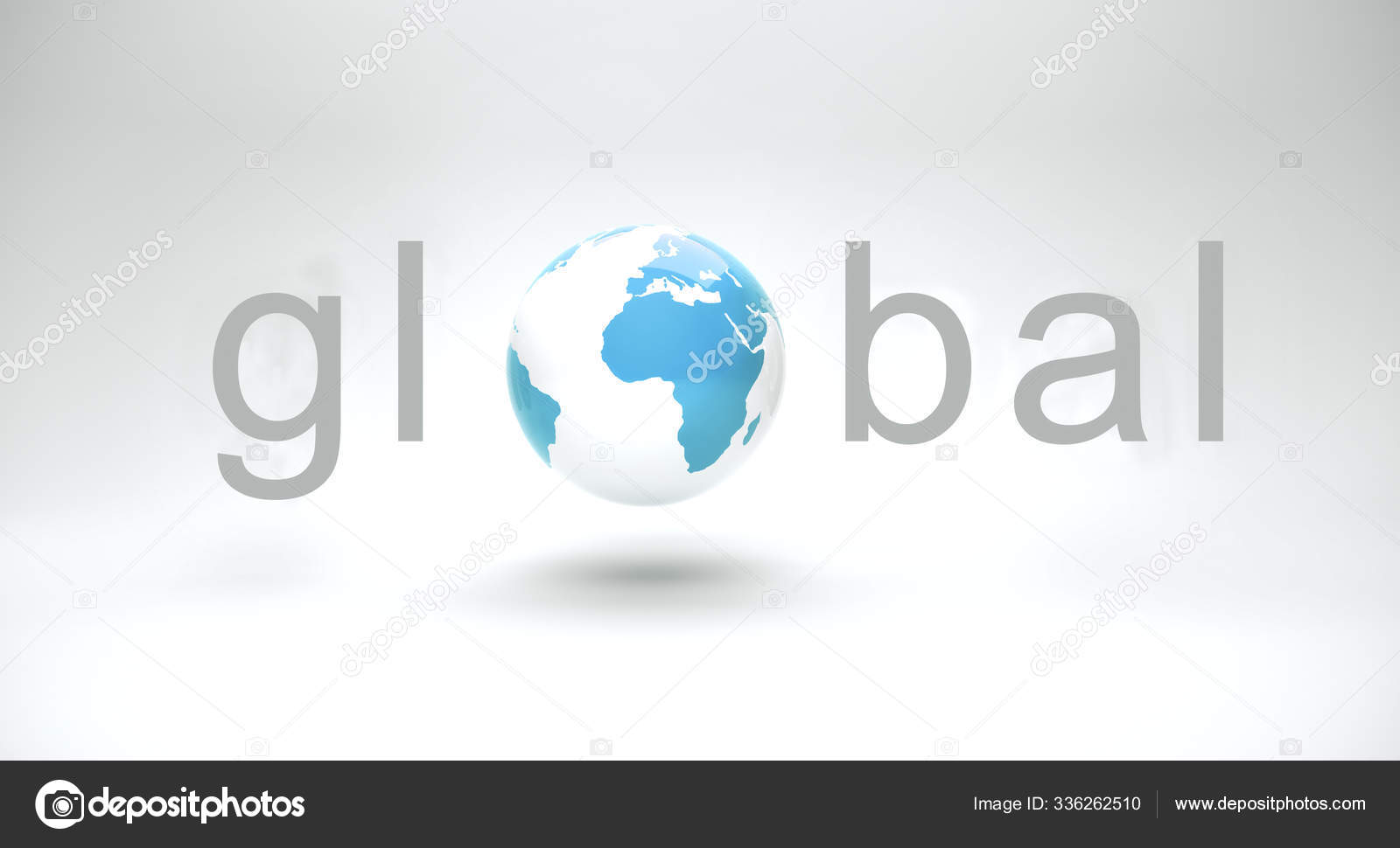 Blue earth and global text. — Stock Photo © peshkova #336262510