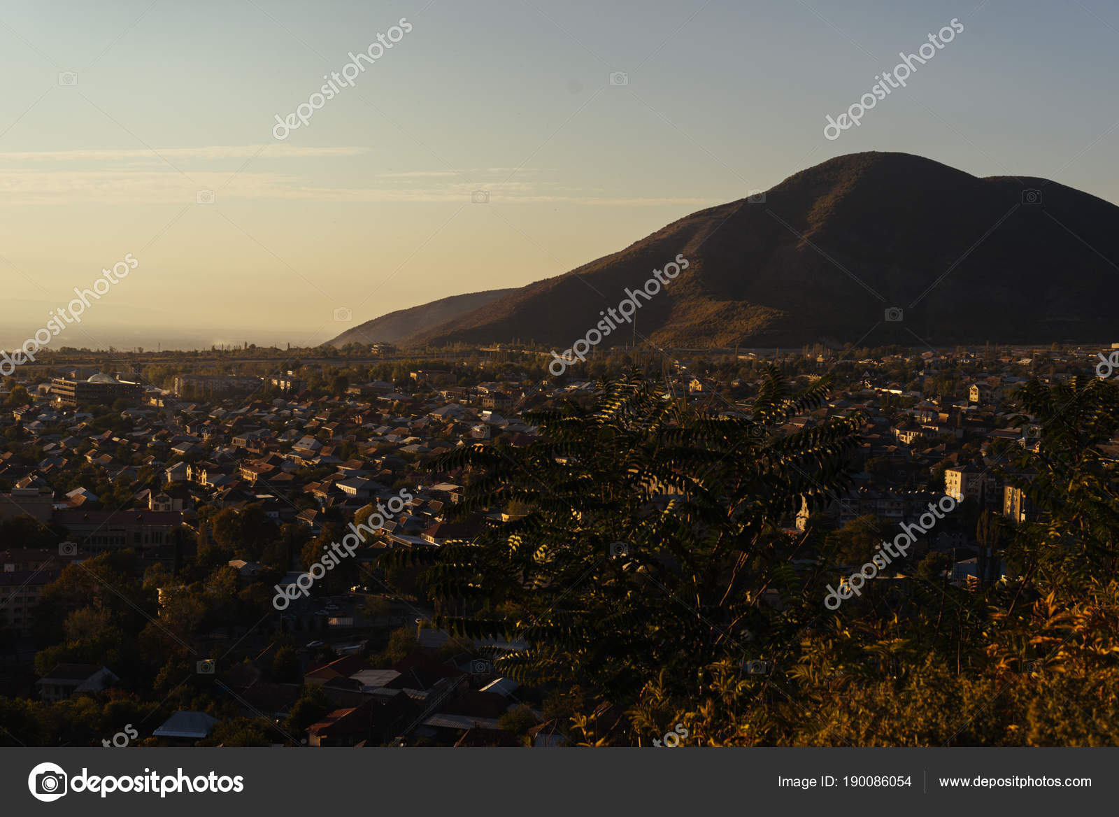 Charming nature and landscape, endless meadows and fields and a high ...