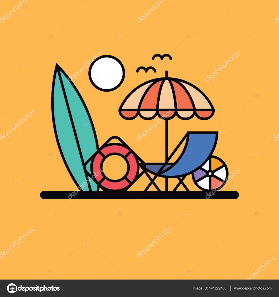 Patrón gráfico de playa Vector de stock #141222108 de ©smolyakov