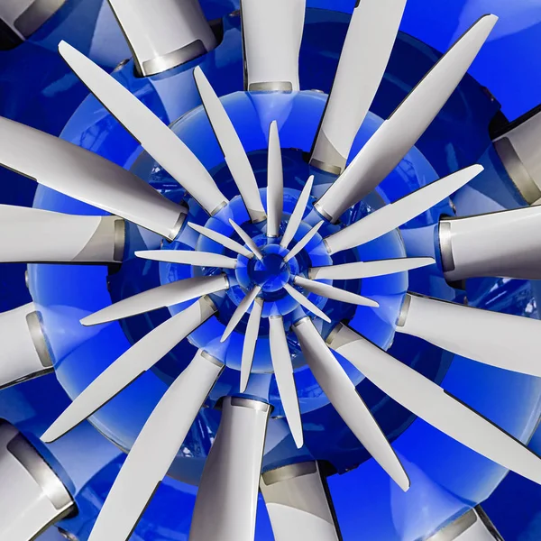 White red aircraft airscrew spirall effect abstract fractal pattern ...