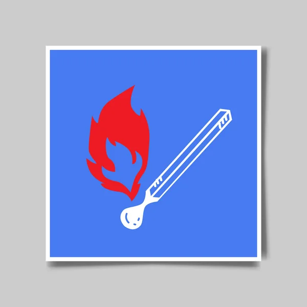 Tidak ada tanda api terbuka. Tidak ada api, tidak ada akses dengan api ...