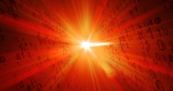 Digital fire - technology background Stock Photo by ©Skorzewiak 195110468