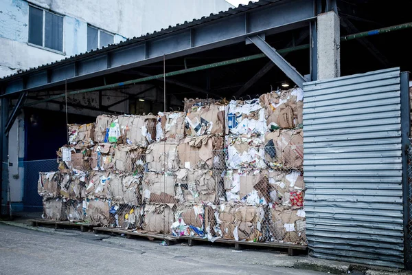 Plastic Waste Warehouse Garbage Disposal Plant — Stock Photo © Peryn ...