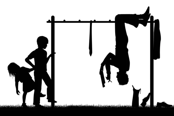 51 Kids climb silhouette Vector Images | Depositphotos