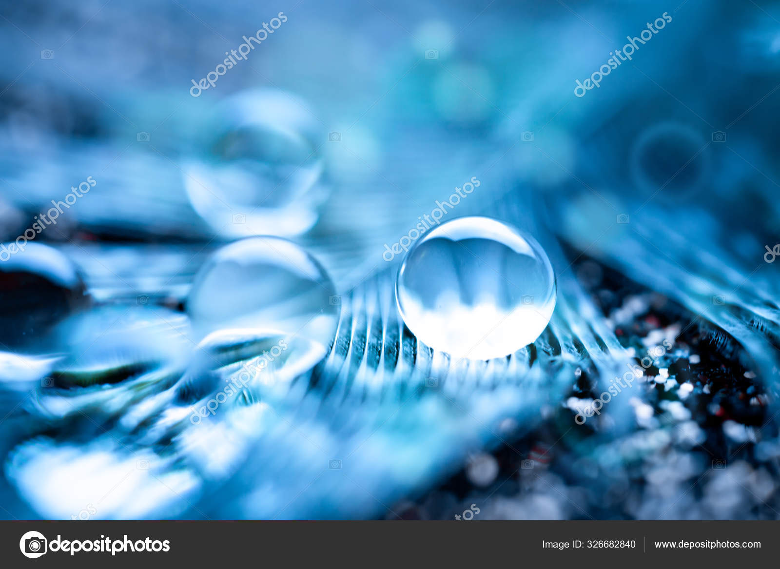 Water Drop Desktop Background